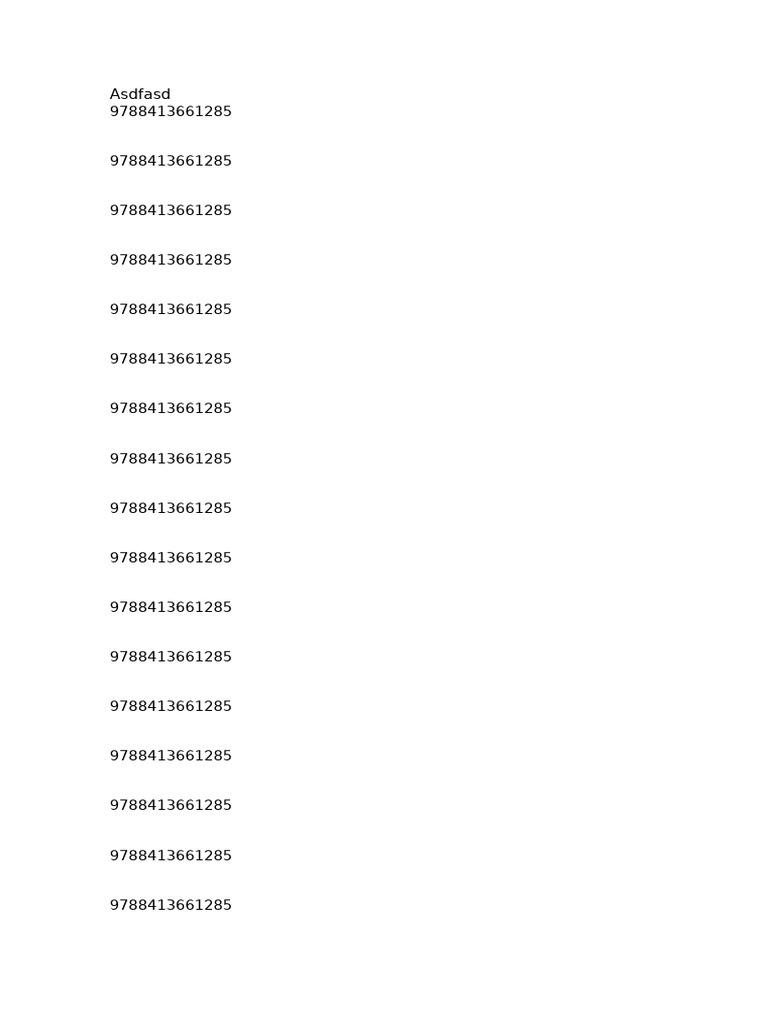 Asdfasd | PDF