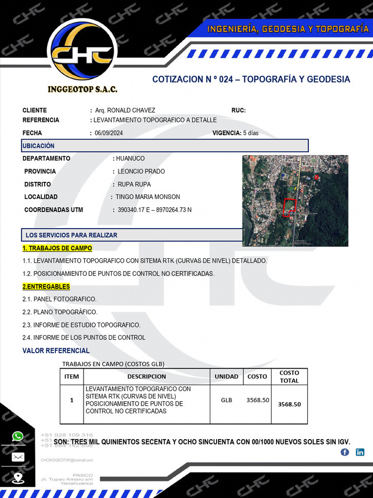 Cotizacion N°024 | PDF