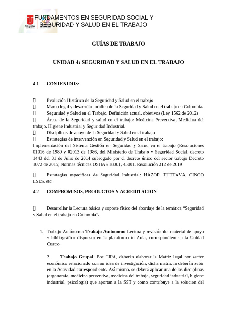 Guia de Aprendizaje Unidad 4 | PDF Guia de Aprendizaje Unidad 4 | PDF