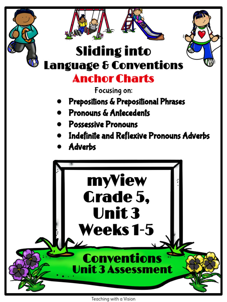 Sliding Into: Myview Grade 5, Unit 3 Weeks 1-5 | PDF