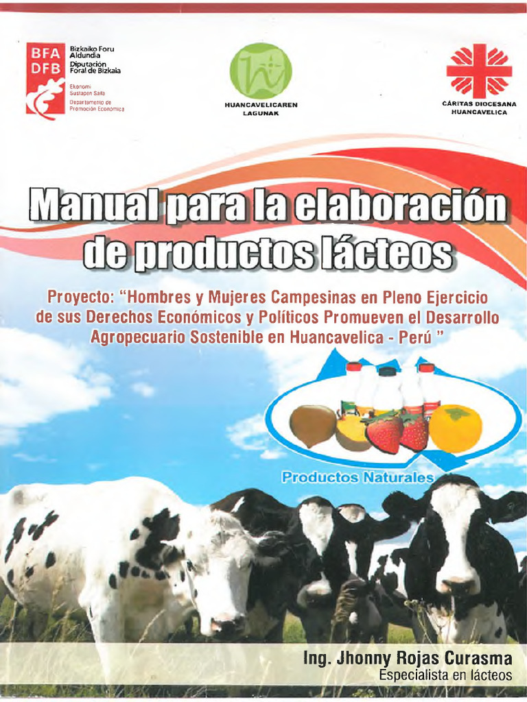 Manual para La Elaboración de Productos Láteos - PY-Hombres y Mujeres ...
