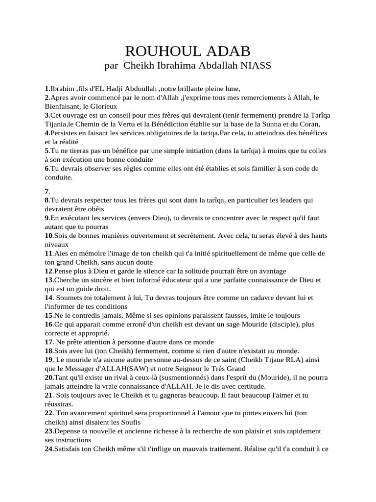 Rouhoul Adab VF | PDF