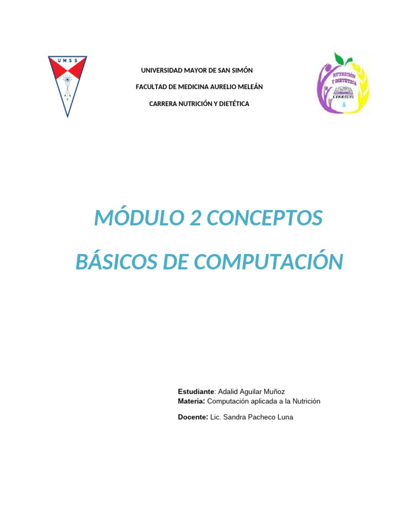 Conceptos Básicos Computación.. | PDF