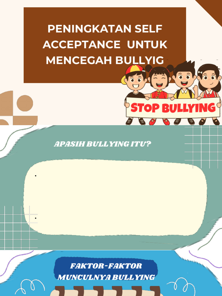 10 - PPT Bullying Kel 5 - BAHAN PSIKOEDUKASI | PDF