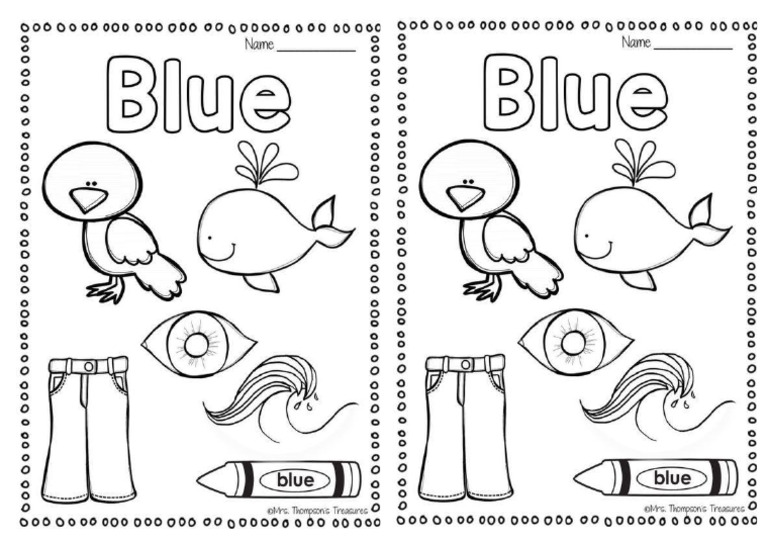 Blue To Color | PDF