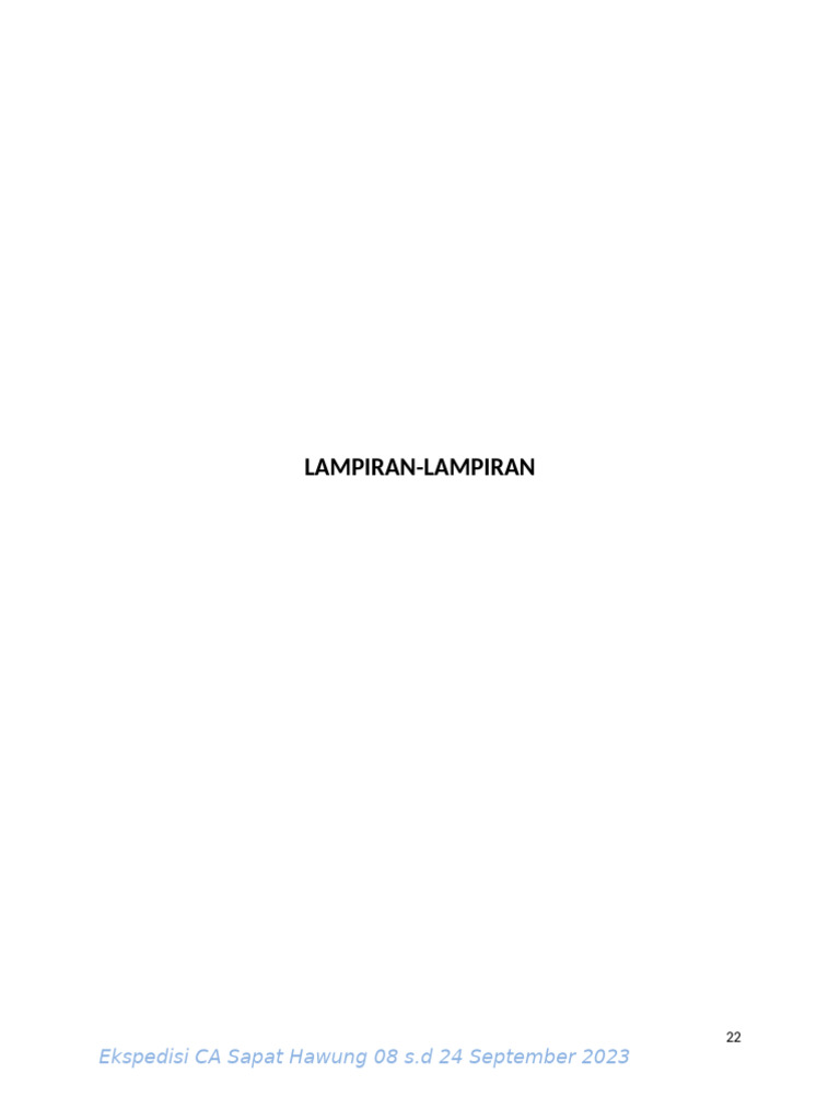 LAMPIRAN | PDF