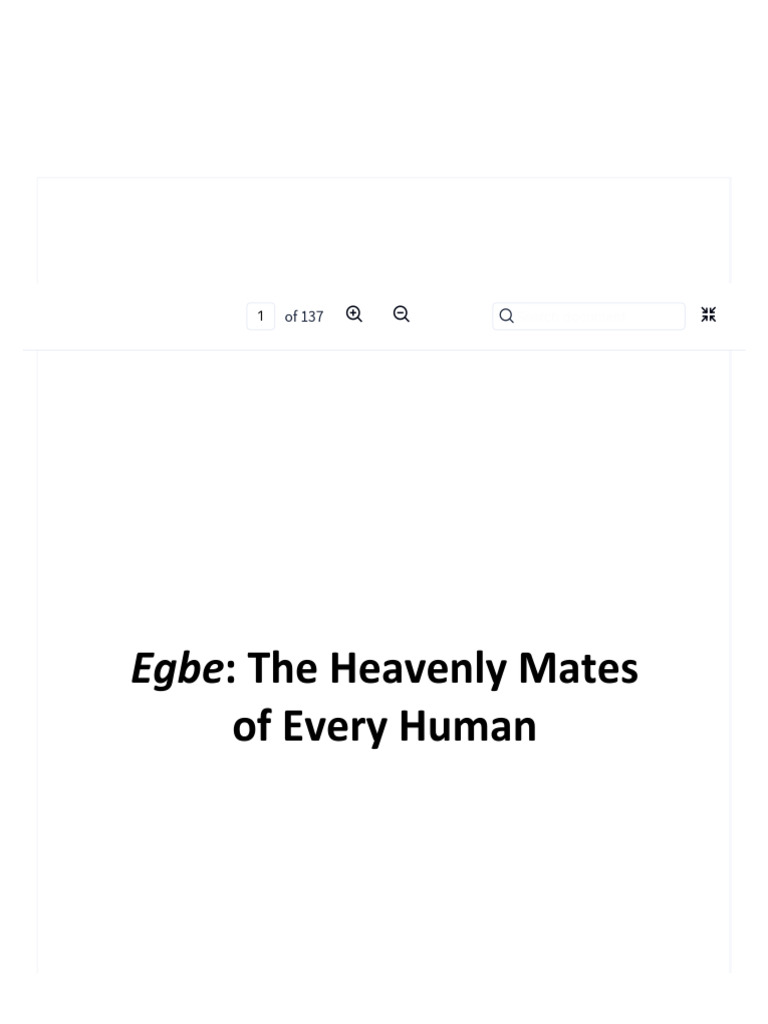 Egbe | PDF
