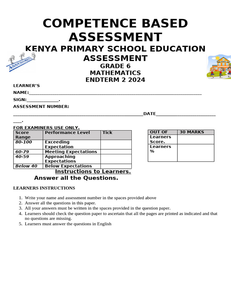 G6 Mathematics Pdf