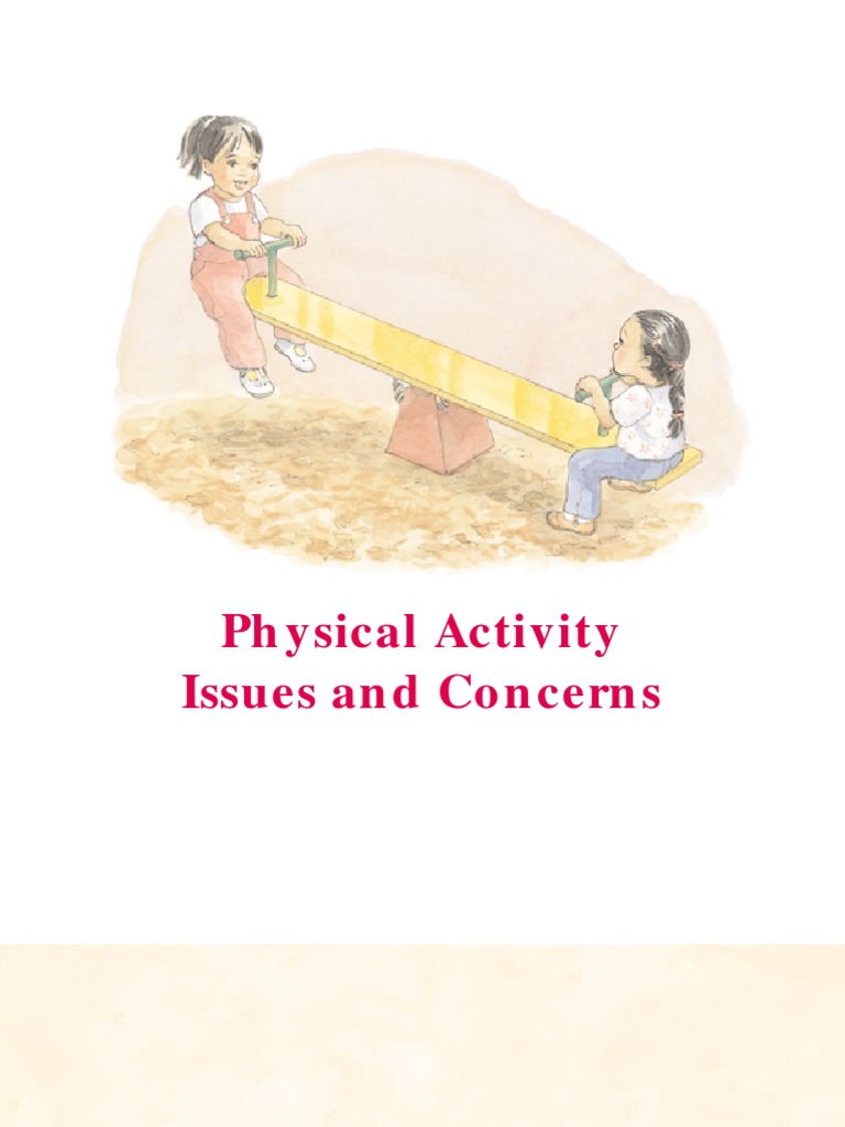 Physical Activity Issues and Concerns | PDF | Diabetes Mellitus Type 2 ...