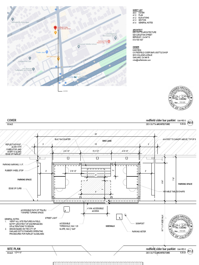 Redfield Parklet Rev3 | PDF