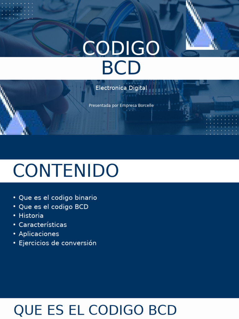 BCD Codigo | PDF