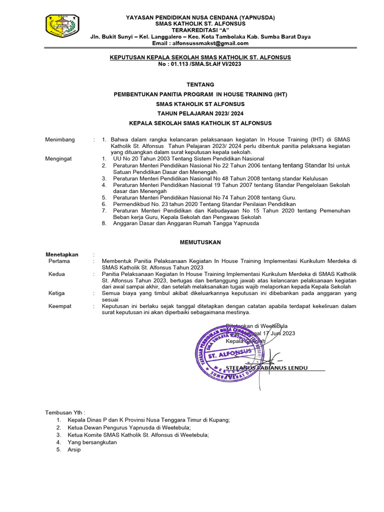 SK Iht 2023 | PDF