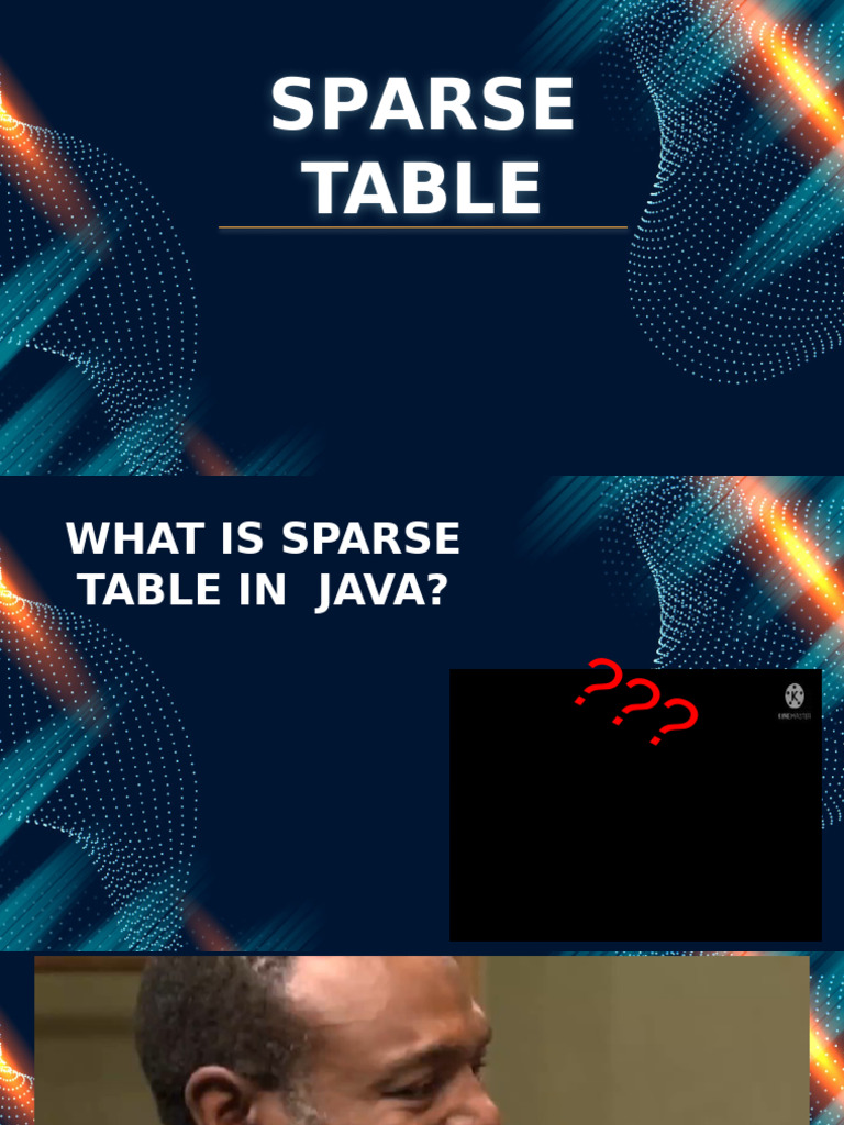 Sparse Table | PDF