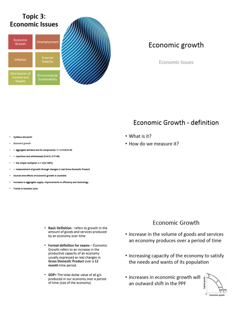 Economic Growth | PDF