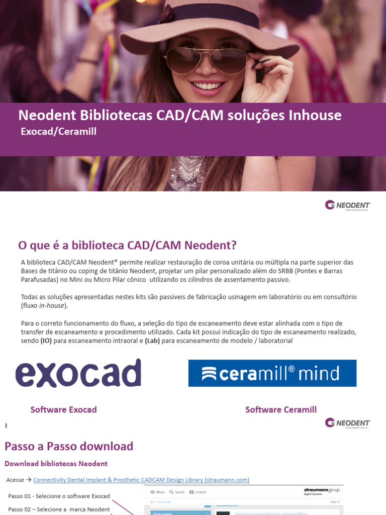 Neodent Soluções Inhouse - Exocad e Ceramill - V.1.2 | PDF