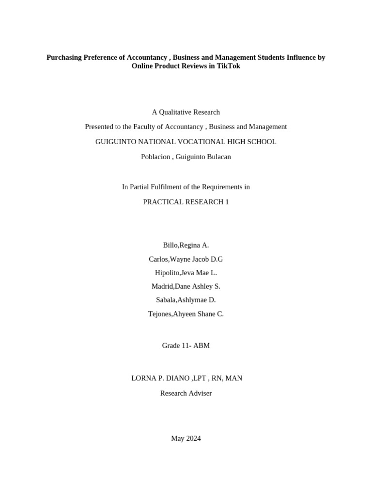 Group 4 (Revision) | PDF