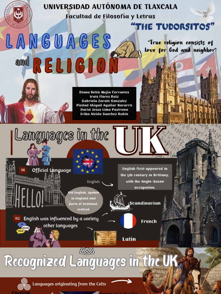 Graphic Summary Languages and Religion | PDF