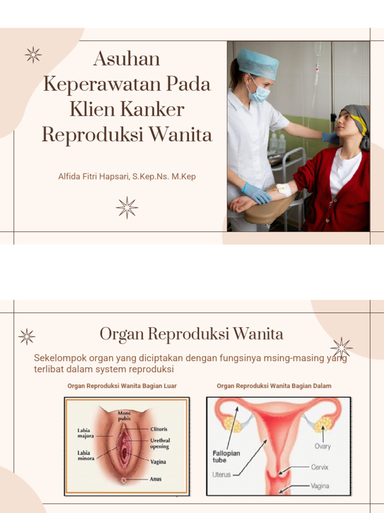 Asuhan Keperawatan Pada Kanker Organ Reproduksi Wanita | PDF