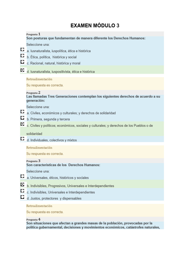 EXAMEN MÓDULO 3 | PDF