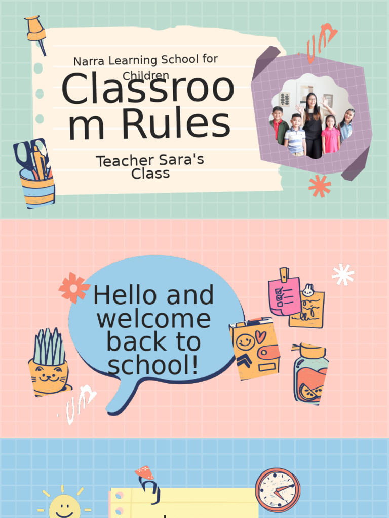 Classroom Rules 1 | PDF