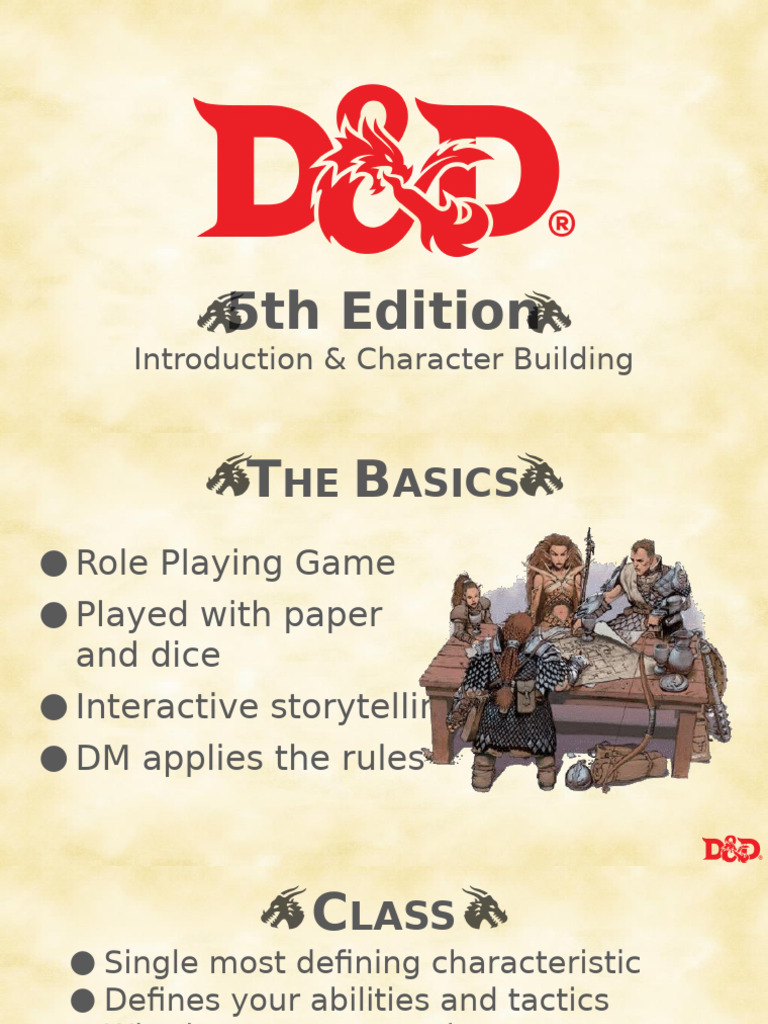 DnD 5e Introduction | PDF