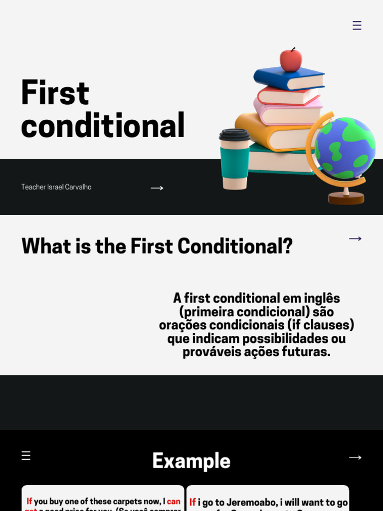 First Conditional | PDF