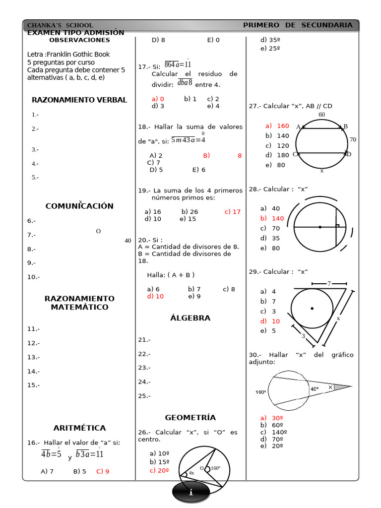 Eta 1ro Sec | PDF