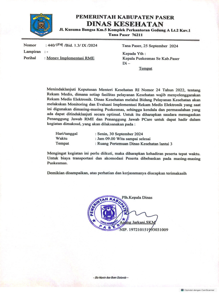 Monev RME Dan Pcare | PDF