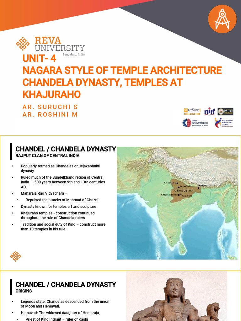 History of Architecture - Chandela Dynasty | PDF