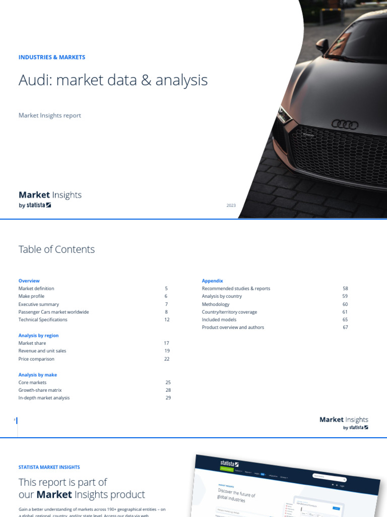 Study Id60859 Audi-Report | PDF