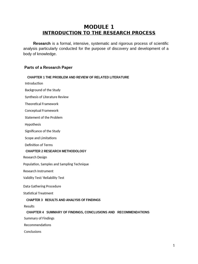 RES-MODULE-1-INTRODUCTION | PDF RES-MODULE-1-INTRODUCTION | PDF