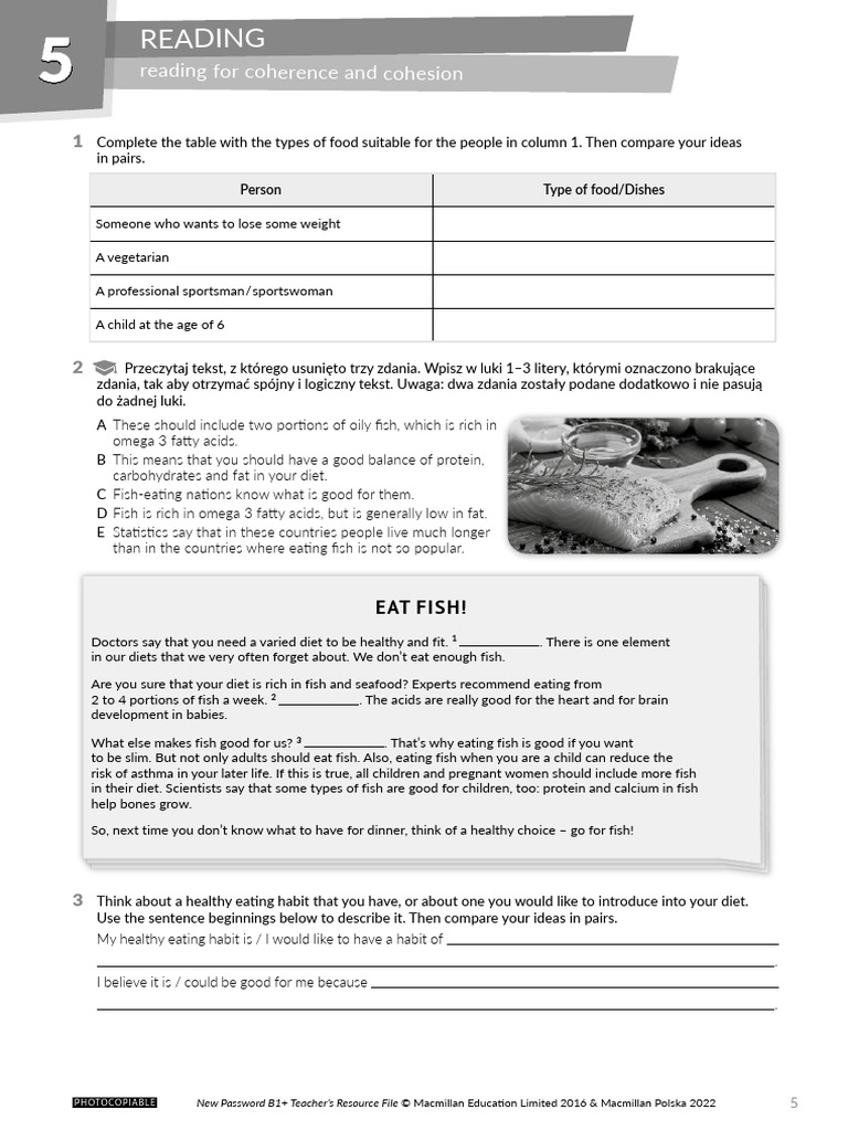 NP B1+ Reading 5 | PDF