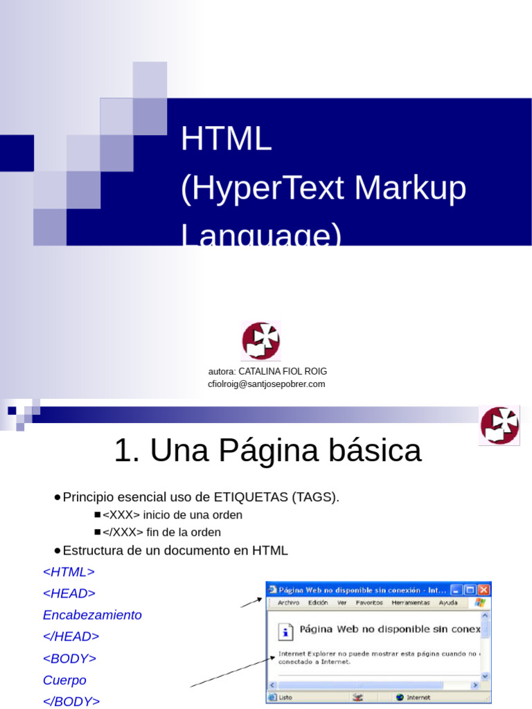 Curso de HTML | PDF | HTML | Hipervínculo