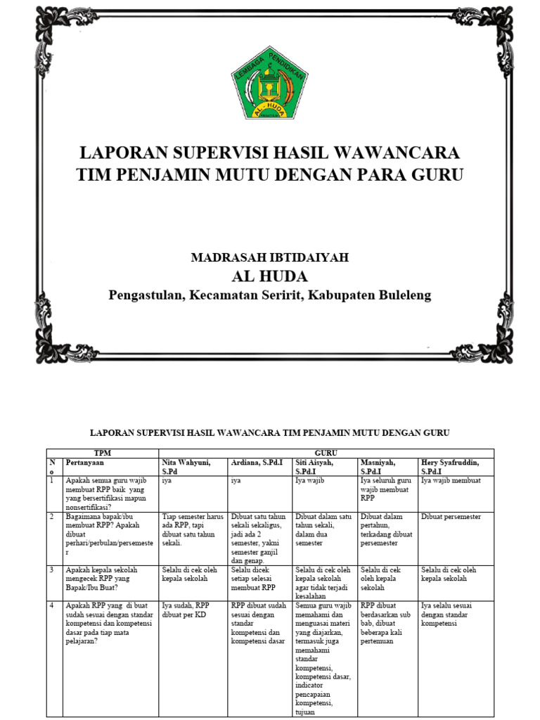 WAWANCARA | PDF