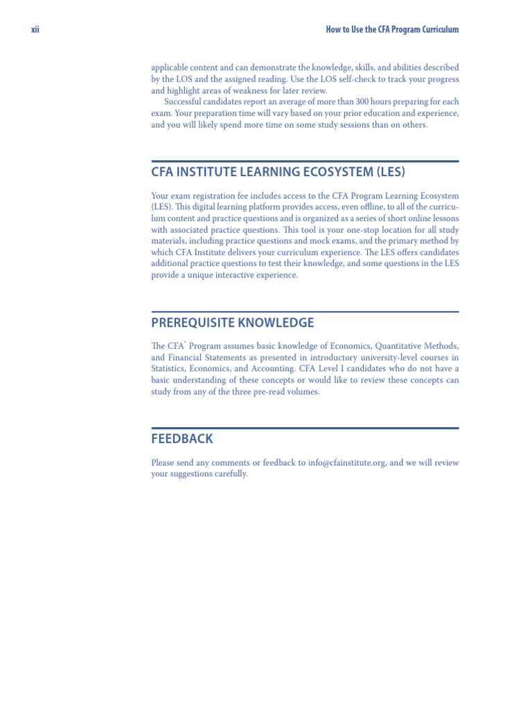 2024 CFA Program Curriculum Level I Box Set - (Quantitative Methods, Economics) | PDF