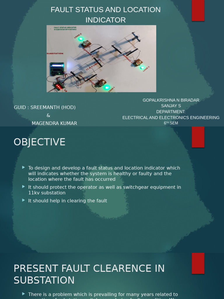 Fault Status and Location Indicator | PDF