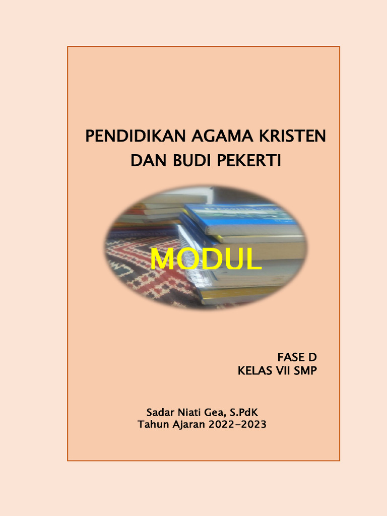 Modul Ajar Pai Dan Budi Pekerti Kelas 5 Kurikulum Merdeka Semester 1 - EmriDev