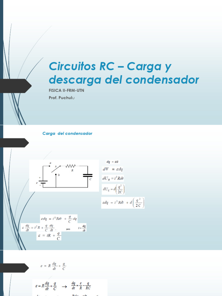 Circuito RC | PDF