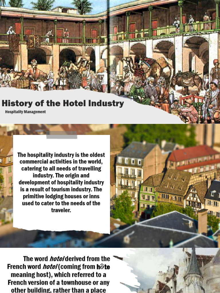 BSEntrep - L2 - History of The Hotel Industry | PDF