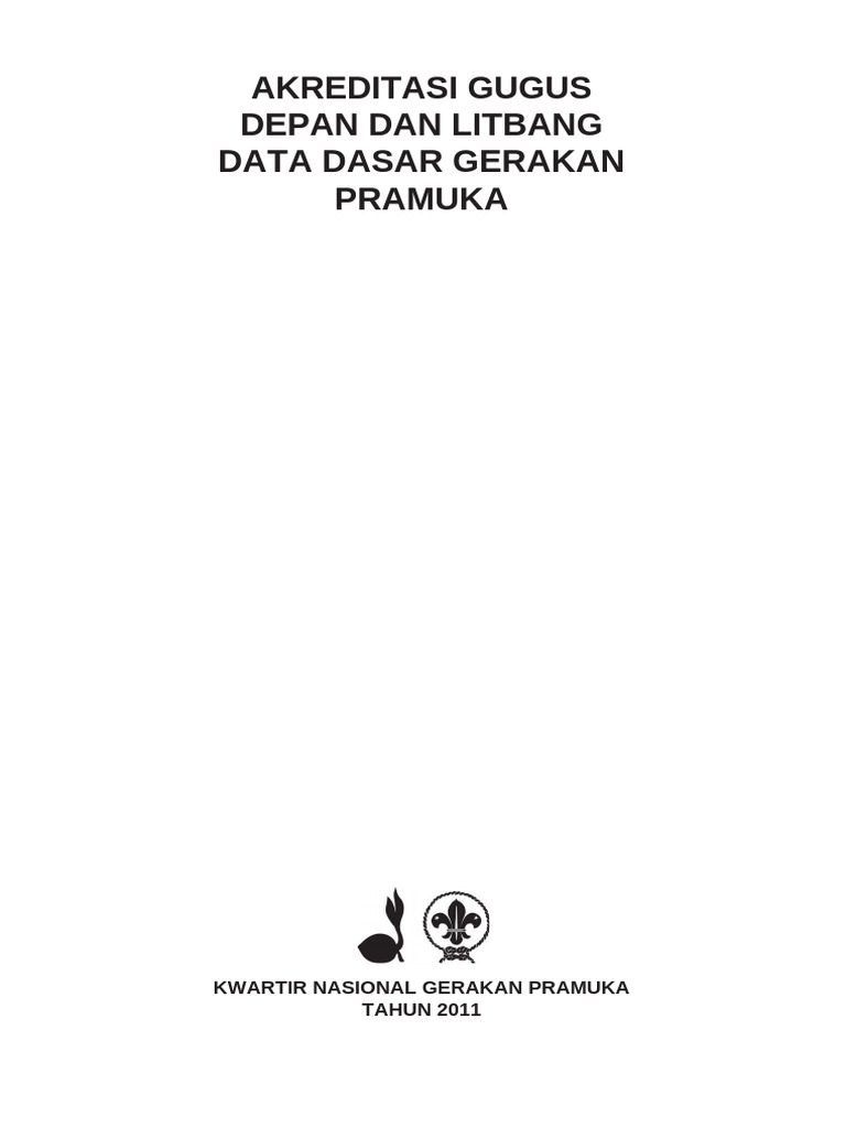 Akreditasi Gugus Depan Dan Litbang Data Dasar Gerakan Pramuka | PDF