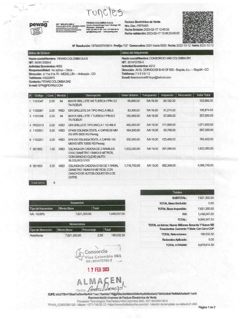 17-02-2023 Tuneles 2453 | PDF