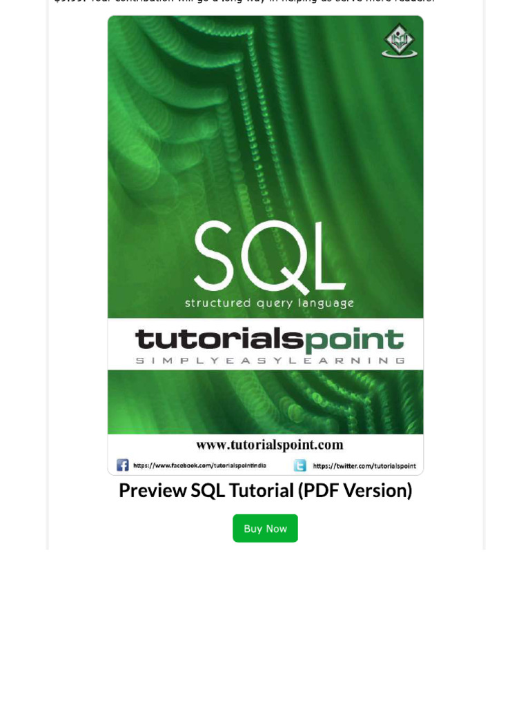 SQL | PDF