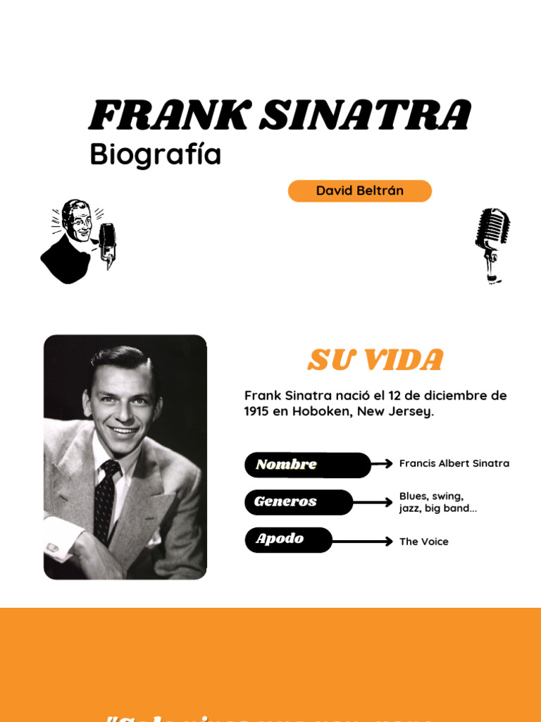 FRANK SINATRA David Beltran | PDF