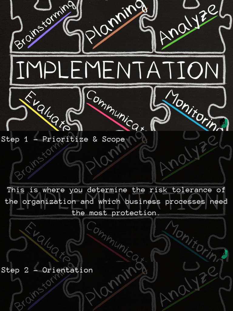 7 Step Practical NIST Implementation | PDF