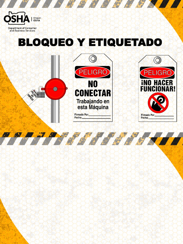 Bloqueo y Etiquetado | PDF