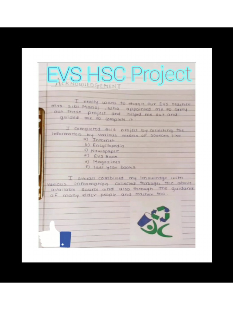 Solid Waste Management EVS Project | PDF