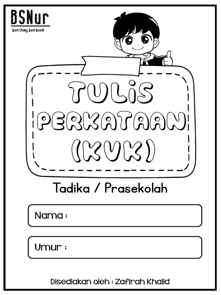 Tulis Perkataan (KVK) | PDF