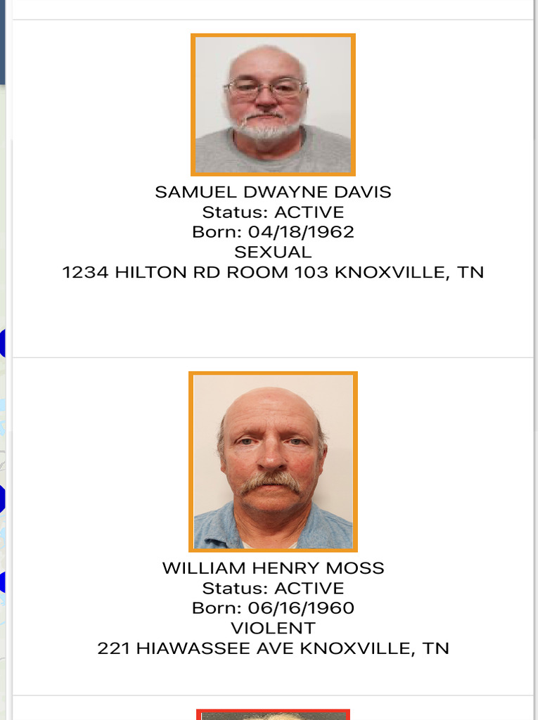 Tennessee Sex Offender Registry | PDF
