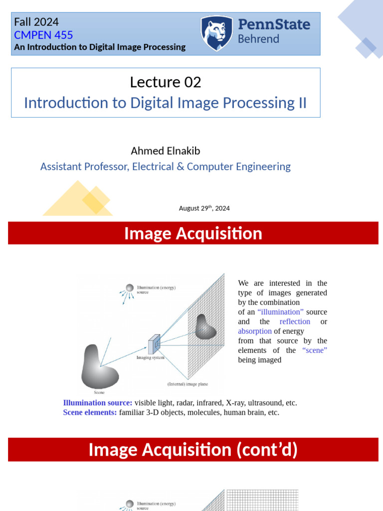 Lecture 02 Elnakib | PDF