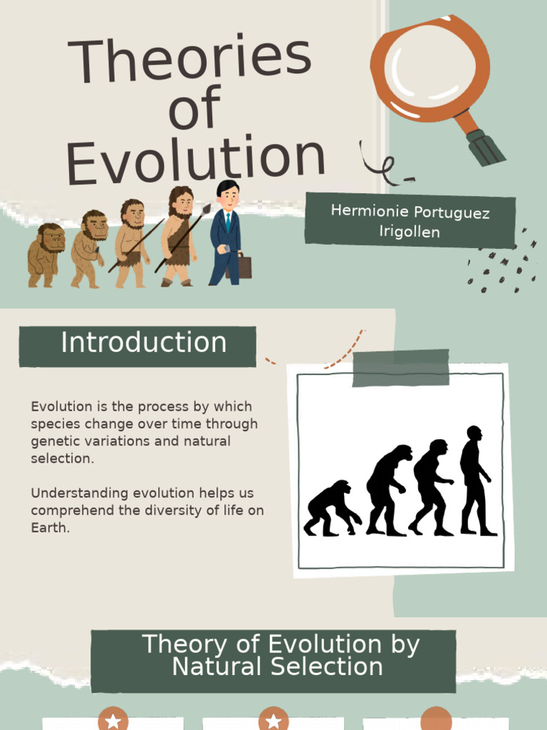 Theories of Evolution | PDF